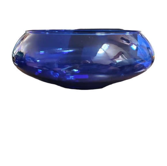Crisa | Accents | Crisa Mexico Handblown Cobalt Blue Glass Vintage ...